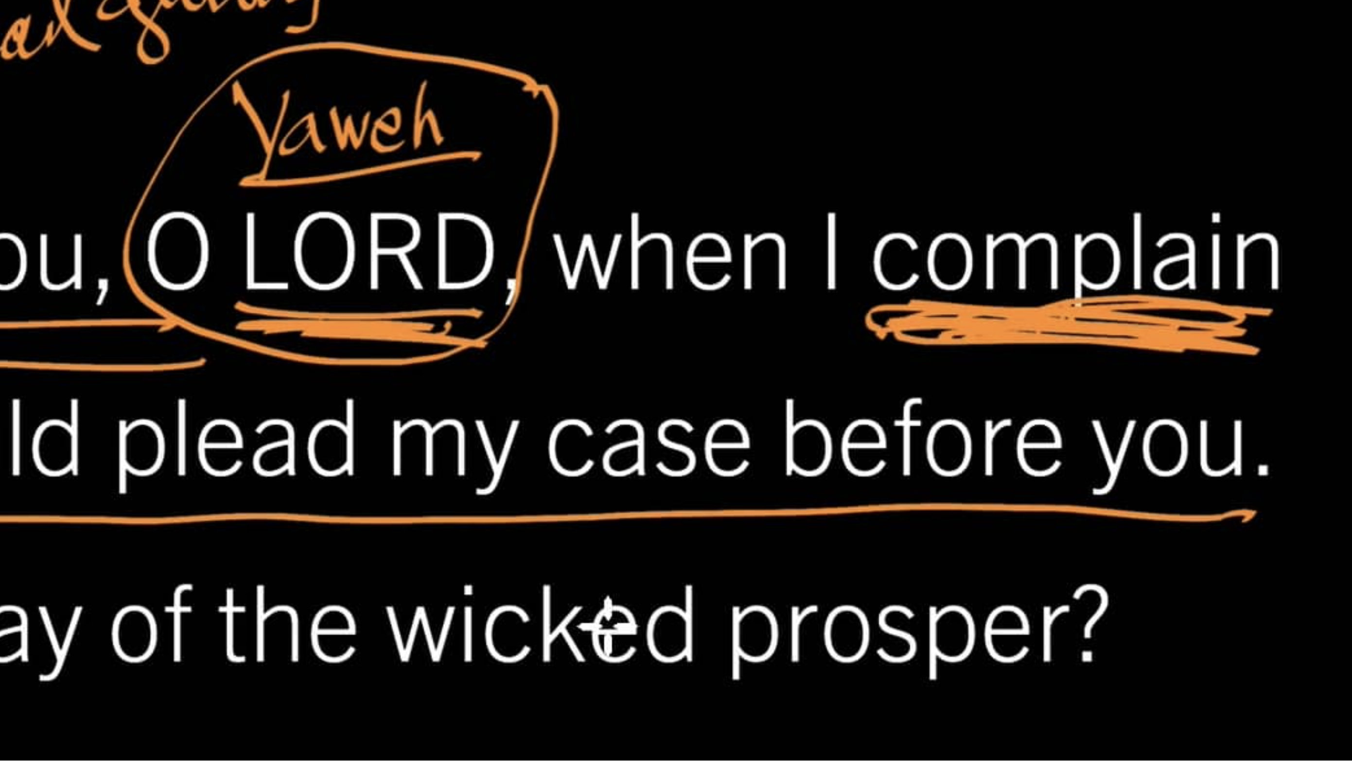 Jeremiah 12:1: Can a Christian Complain to God? | Desiring God