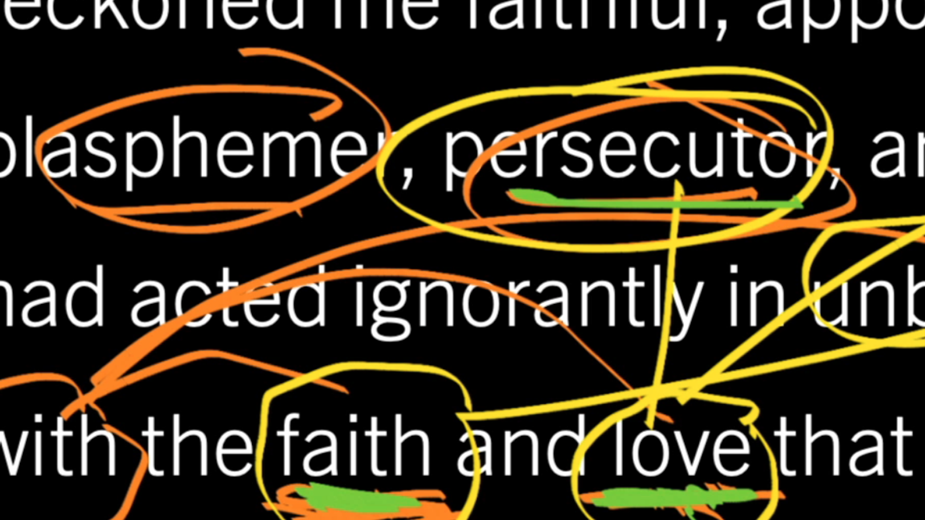 Faith and Love Are the Overflow of Grace: 1 Timothy 1:12–16, Part 3 ...