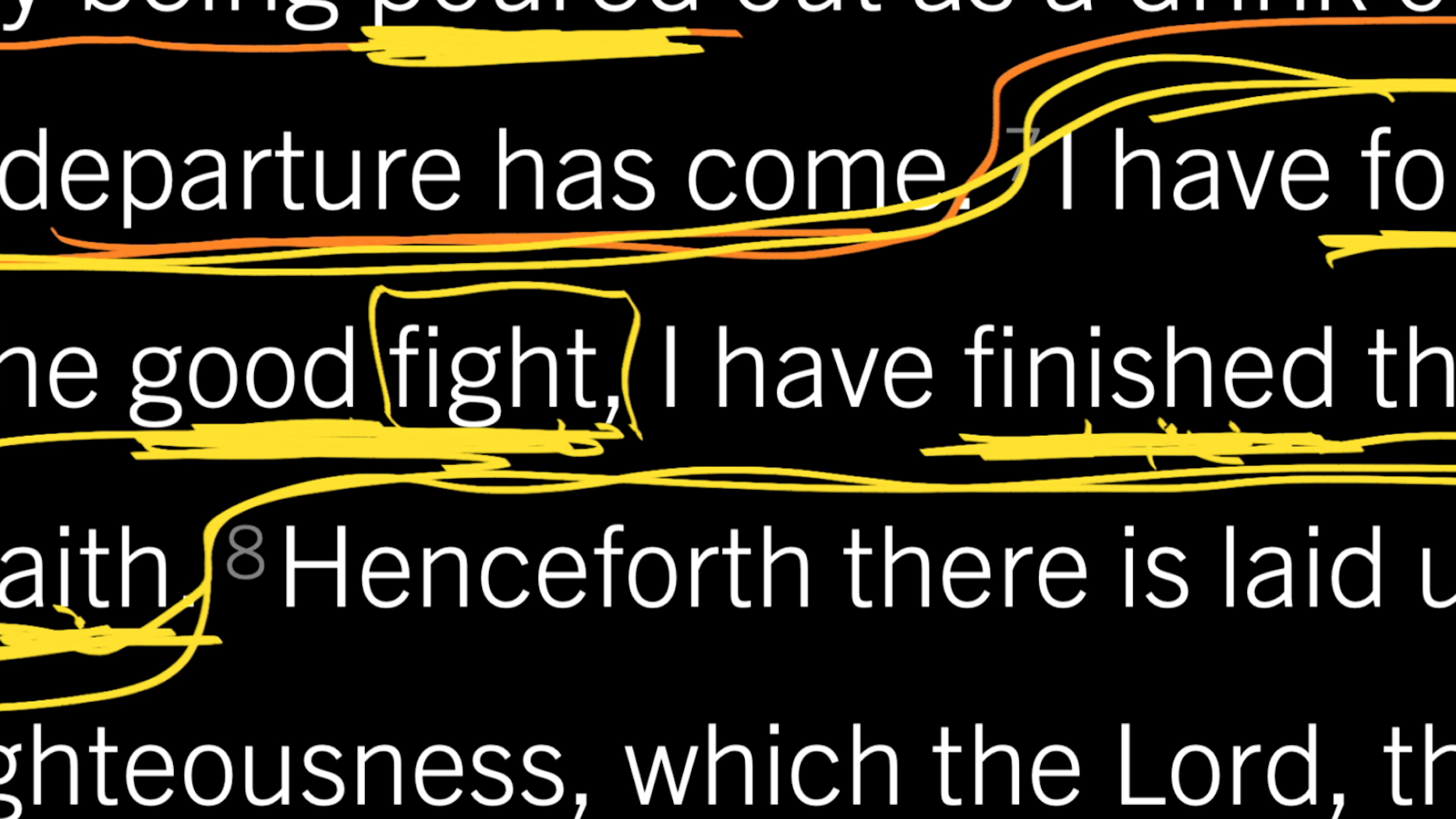 Fight Fought, Race Finished, Faith Kept: 2 Timothy 4:6–8, Part 2 ...