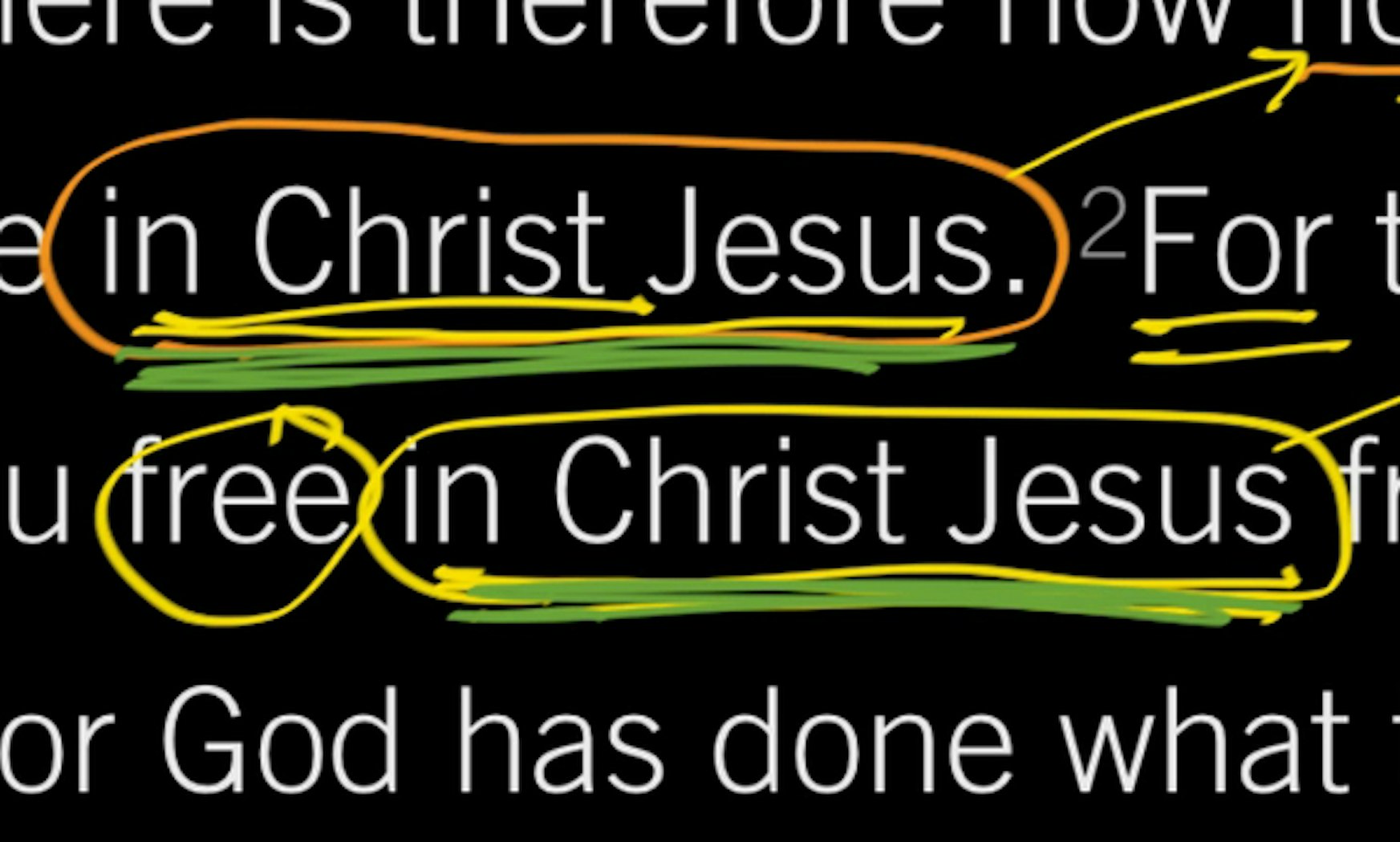 Free in Christ Jesus: Romans 8:1–3 | Desiring God