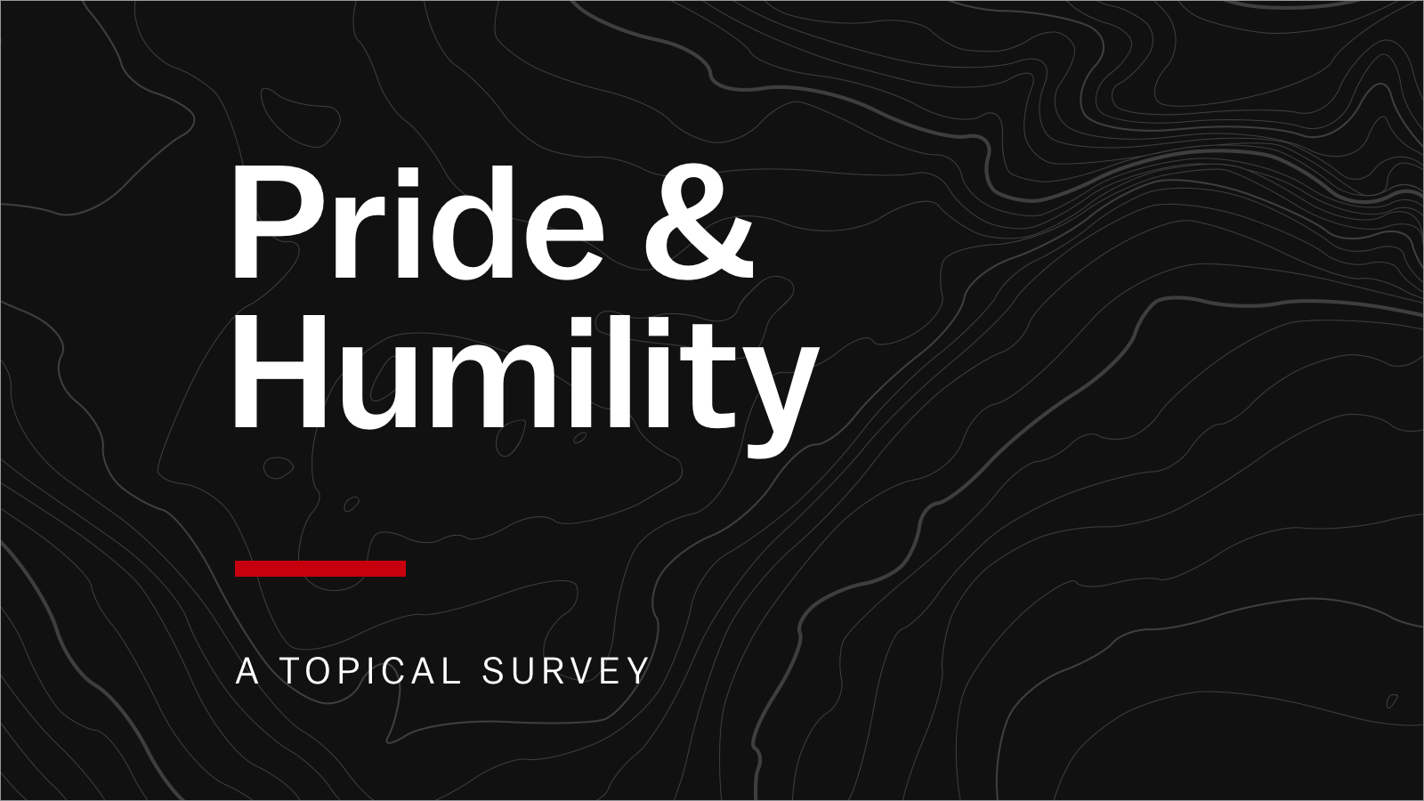 Pride & Humility - Recommended Resources | Desiring God