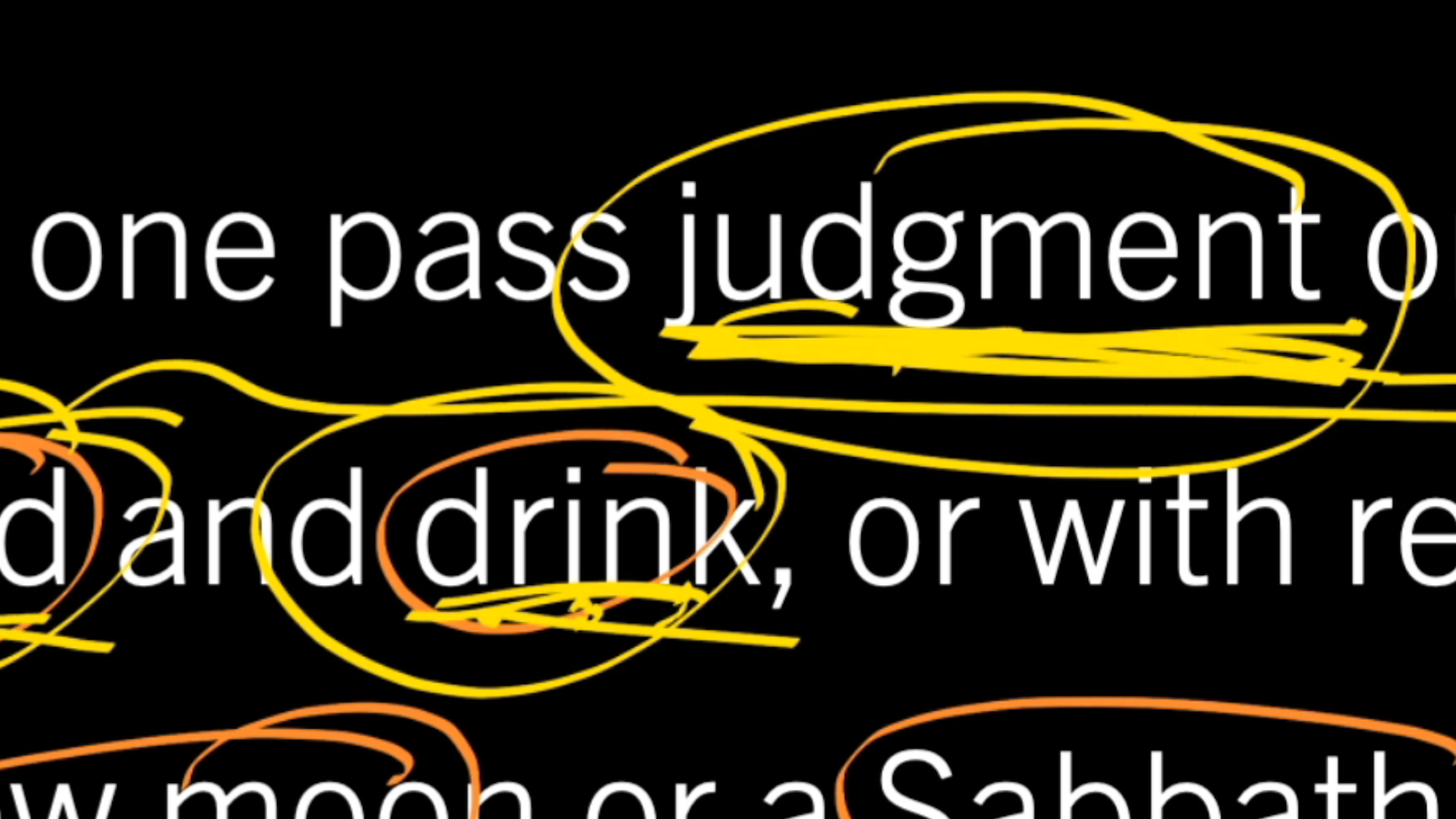 Shadows of Christ, the Substance: Colossians 2:16–17 | Desiring God