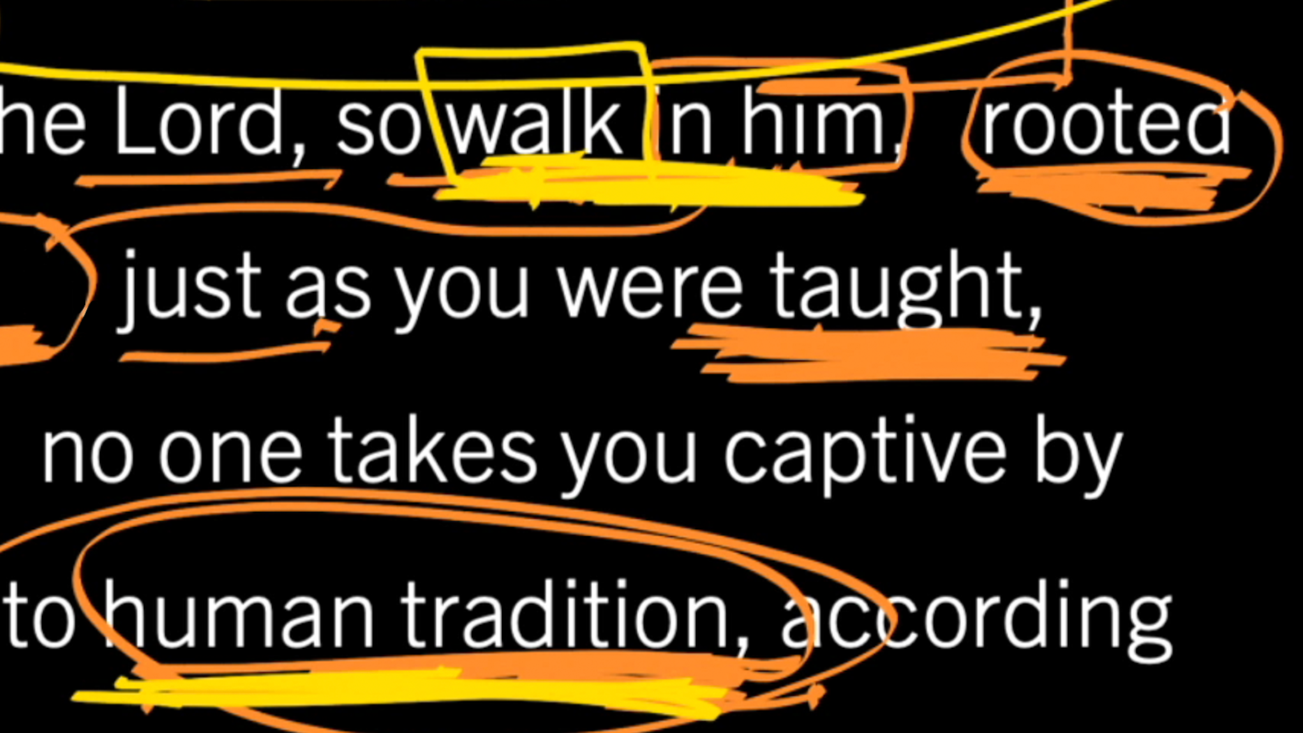 The Divine Tradition of Walking in Christ: Colossians 2:6–10, Part 1 ...