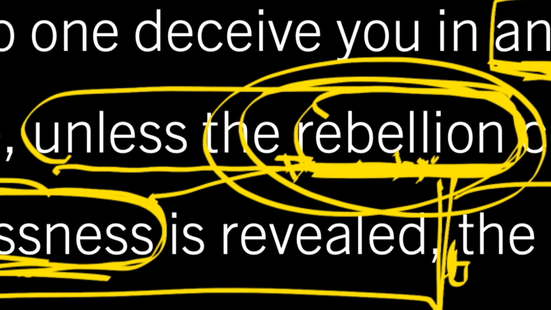 The Rebellion Must Come Before Christ Returns: 2 Thessalonians 2:3–5 ...