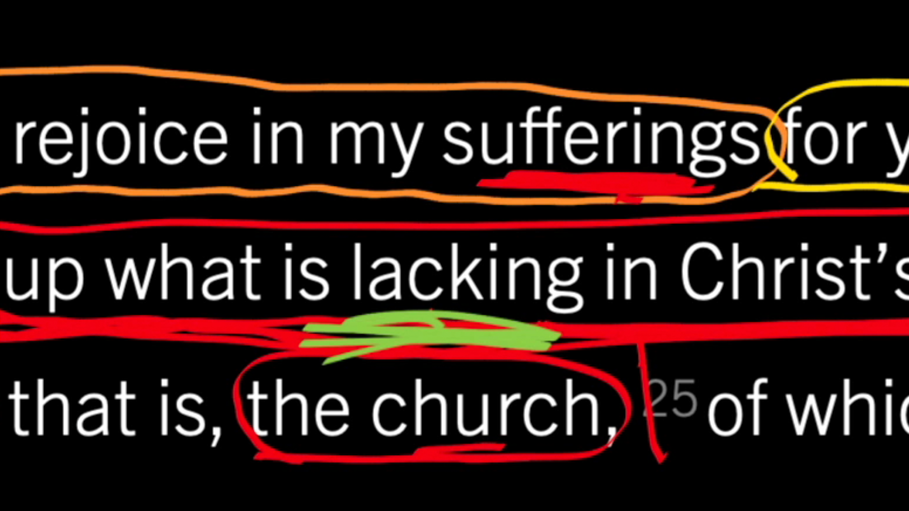 What Is Lacking in Christ’s Afflictions? Colossians 1:24–27, Part 3 ...