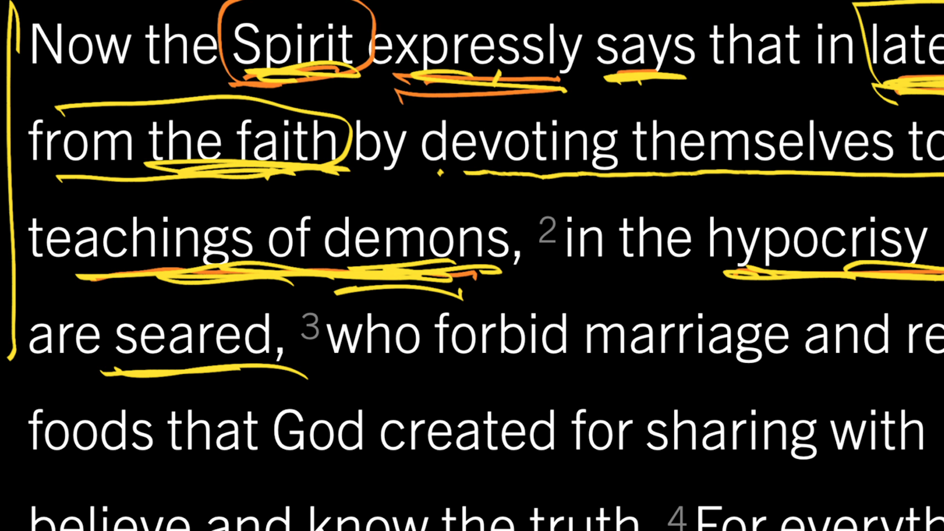 Why Such Bleak Predictions of the End Times? 1 Timothy 4:1–5, Part 1 ...