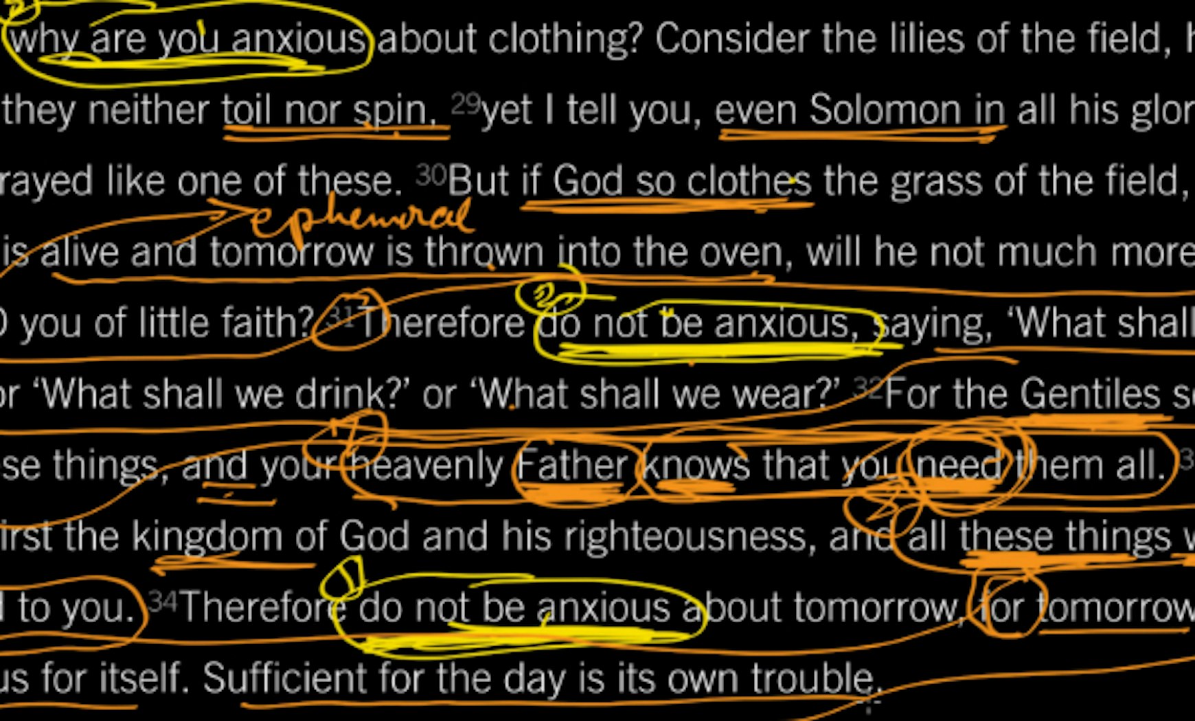 Matthew 6:24–34, Part 3: Your Father Knows What You Need | Desiring God